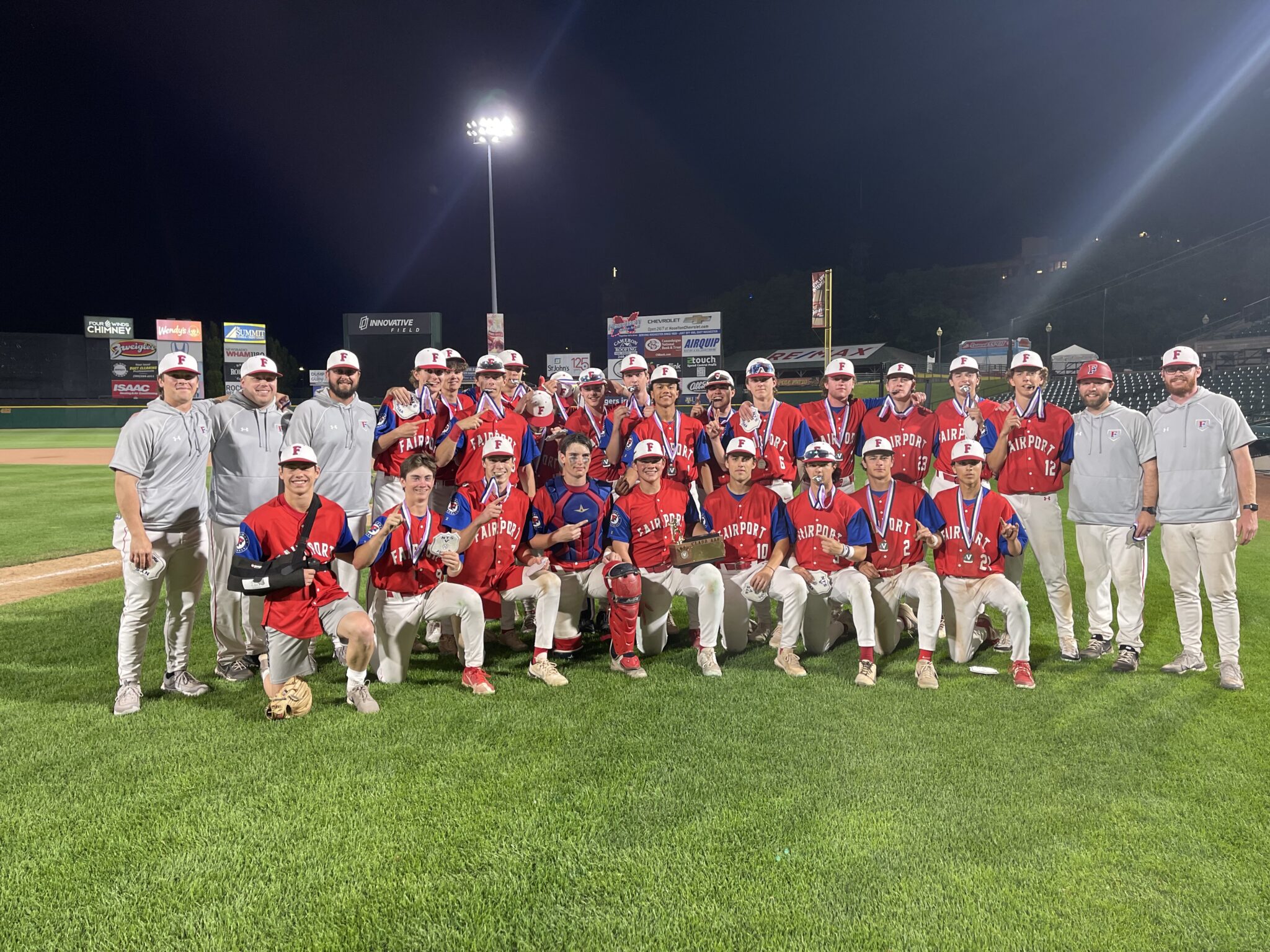 Fairport holds off Rush-Henrietta for Class AAA crown - Pickin' Splinters