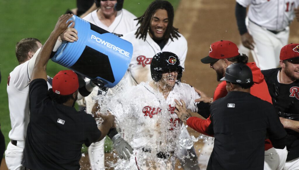 Millas walks it off for Red Wings - Pickin' Splinters