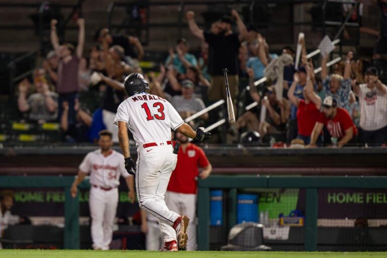 Morales hits first-ever walk-off homer to bring Wings win, 6-4 - Pickin ...