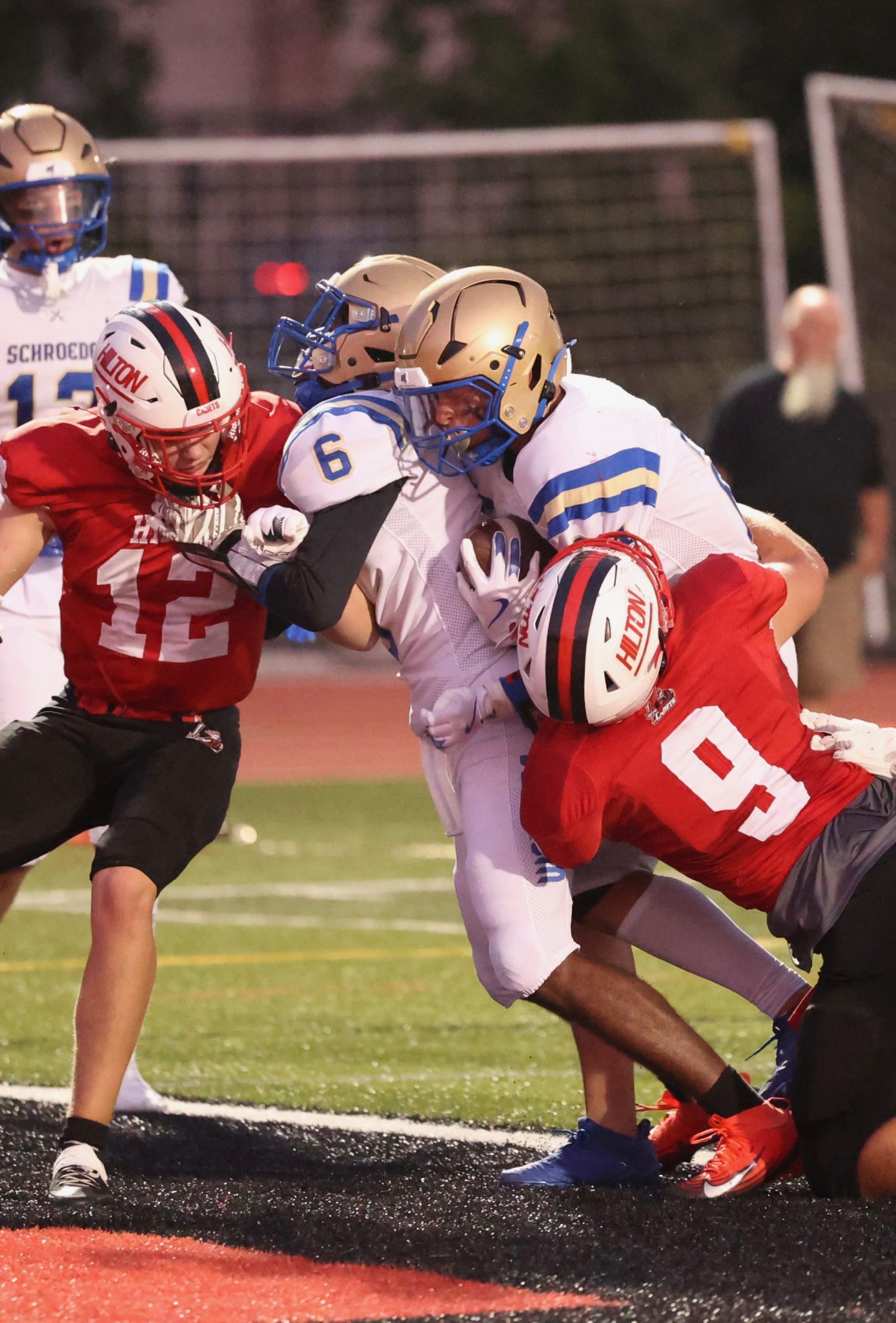 Webster Schroeder uses bash and dash to power past Hilton - Pickin ...