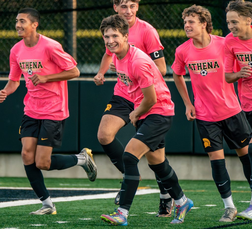 Thursday Boys' Soccer Wrap: Ambeau hat tricks for Greece Athena; Reyes ...