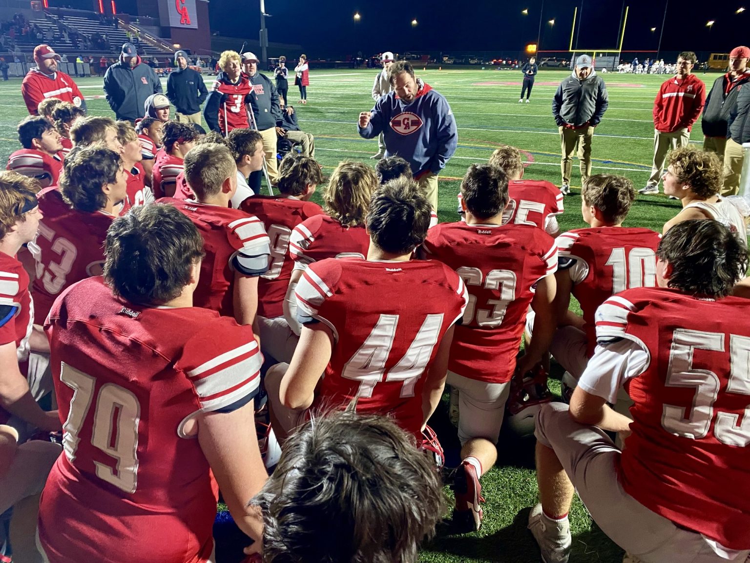 Canandaigua rolls past Gates Chili to give coach Jeff Welch career win ...