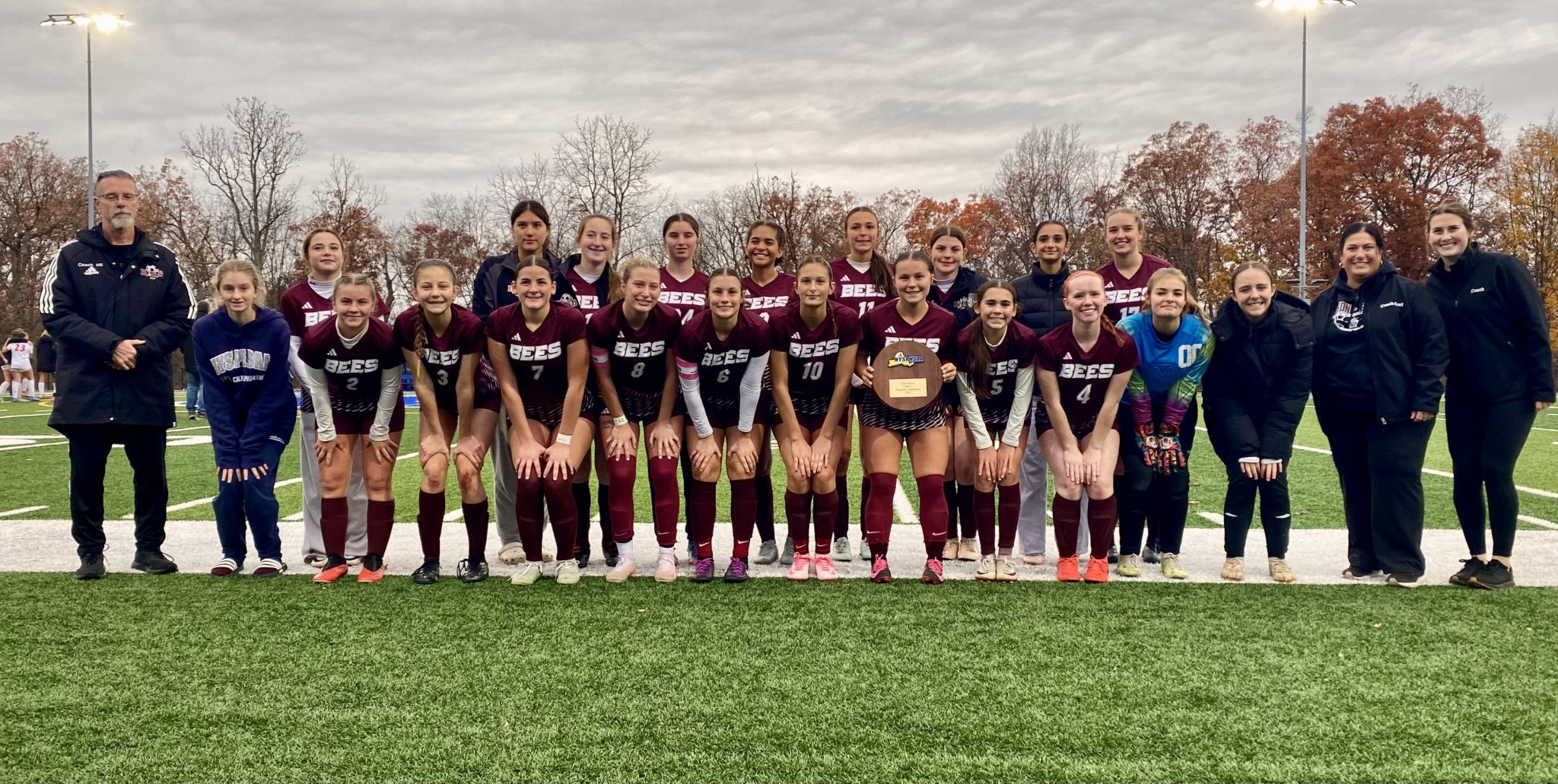 Gray's natural hat trick powers Byron-Bergen girls back to Class C ...