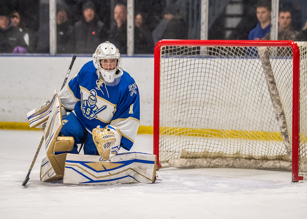 Weekend Section V Hockey Wrap: Benham and Pilgrim tally four points for ...